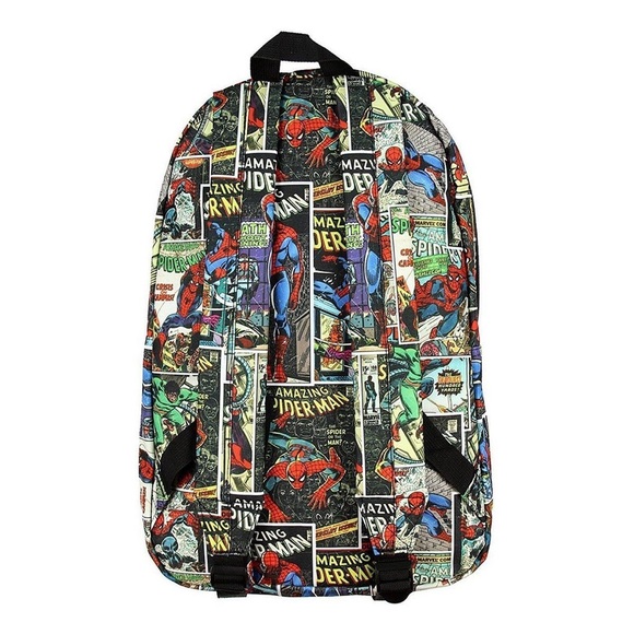 Bioworld | Bags | Nwt Bioworld Spiderman Comic Strip Backpack | Poshmark
